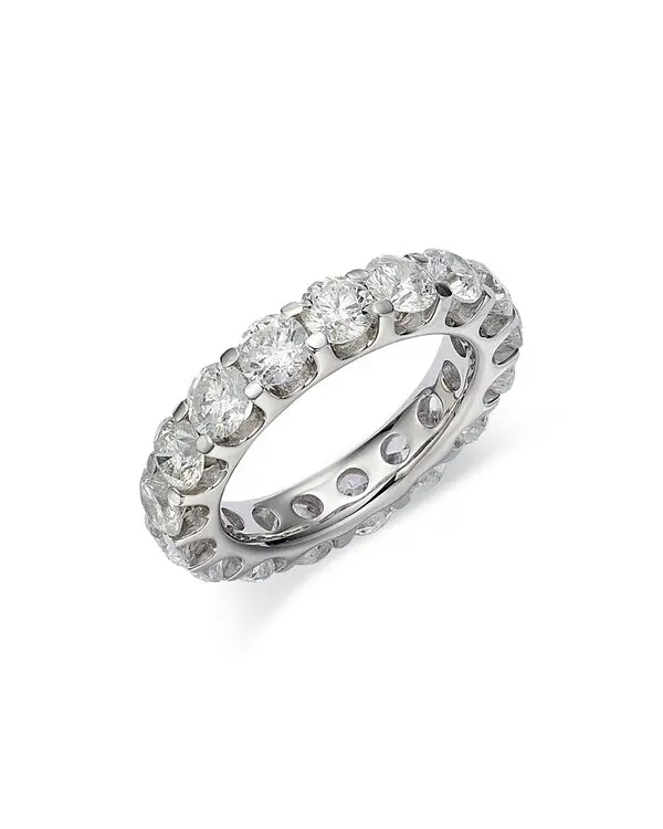 Bloomingdale'S Diamond Eternity Band In 14k Gold, 2.0 Tcw - White