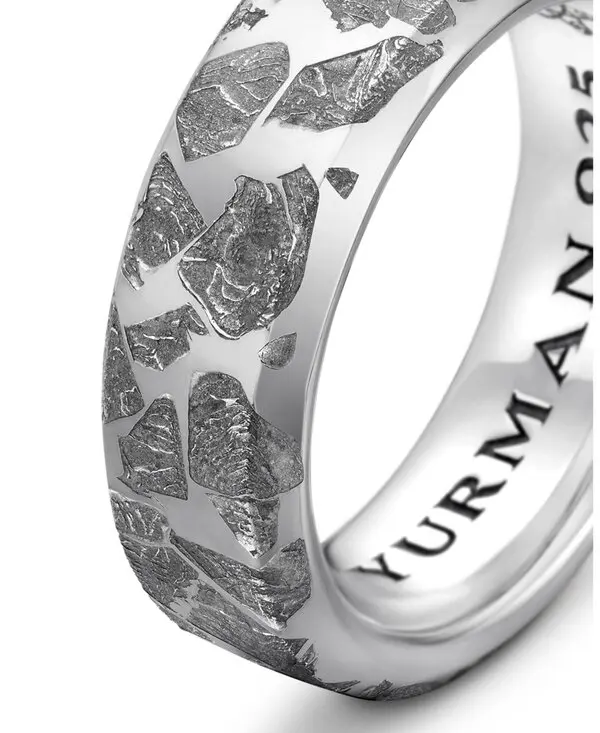 David Yurman Fused Meteorite Ring