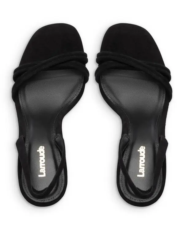 Larroude Annie Slip On Slingback Sandals
