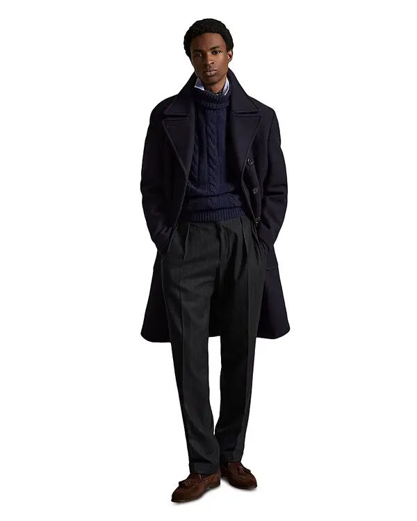 Polo Ralph Lauren Double Breasted Topcoat - Navy