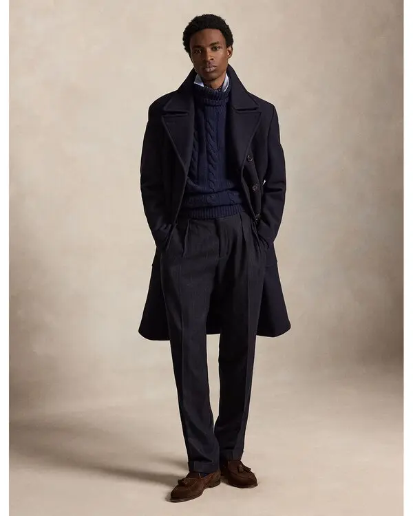Polo Ralph Lauren Double Breasted Topcoat - Navy