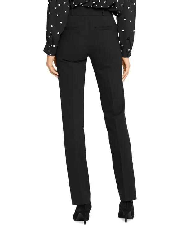NYDJ Classic Straight Leg Pants - Black