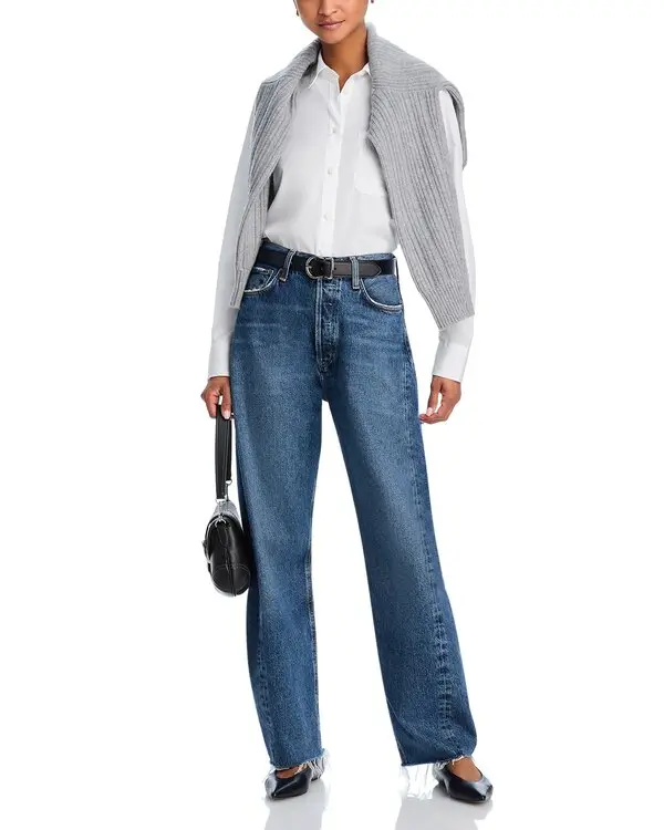 Rag & Bone Maxine Button Down Shirt - White