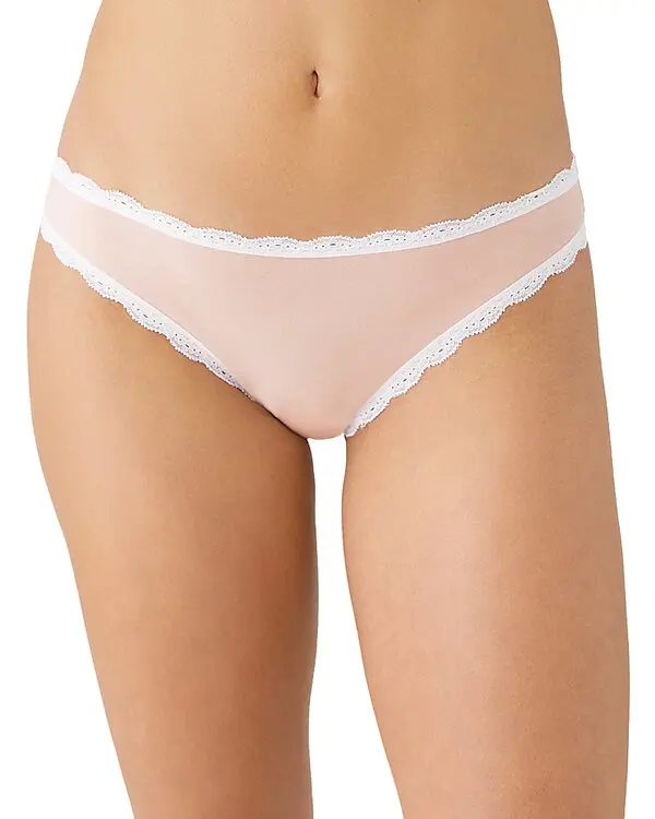 Wacoal B. Tempt'd Inspired Eyelet Bikini - Rose Smoke