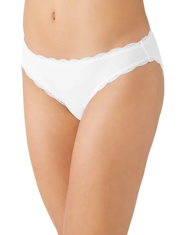 Wacoal B. Tempt'd Inspired Eyelet Bikini - White