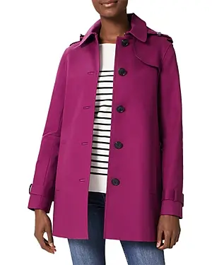 HOBBS LONDON Chrissie Hooded Trench Coat