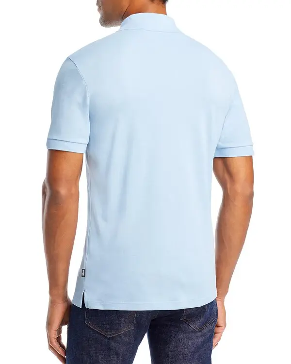 BOSS Pallas Regular Fit Polo Shirt - Light Pastel/blue