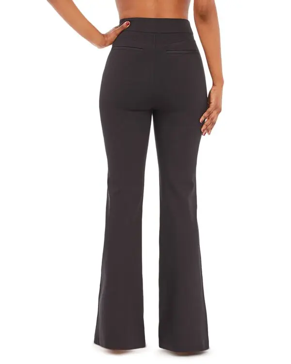 Spanx Smooth Perfectfit Ponte Flare Pant - Classic Black
