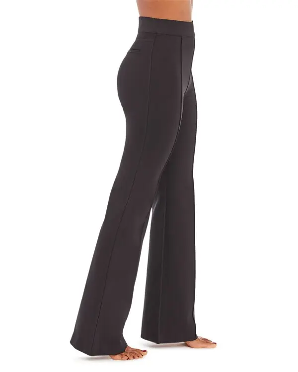 Spanx Smooth Perfectfit Ponte Flare Pant - Classic Black