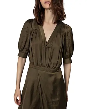 Zadig&Voltaire Ralia Satin Dress