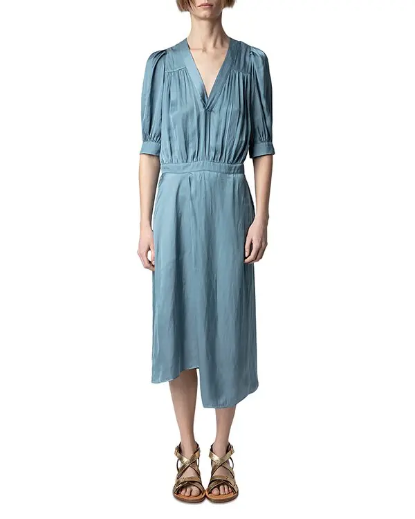 Zadig&Voltaire Ralia Satin Dress - Tonnerre