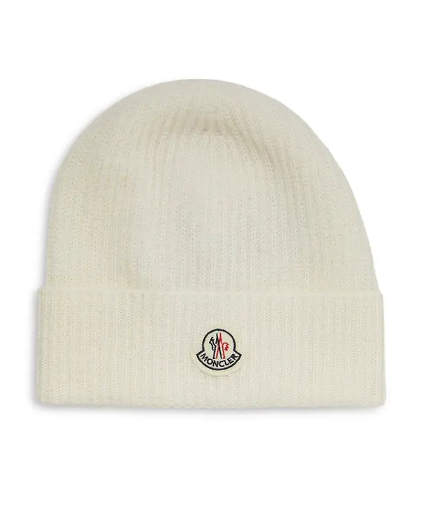 Moncler Logo Patch Beanie