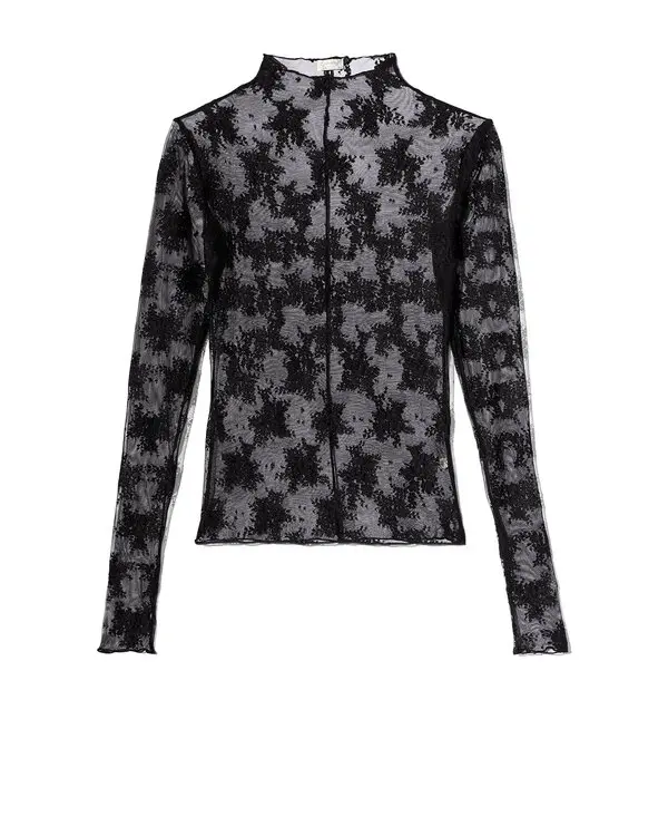 Free People Lady Lux Layering Top - Black