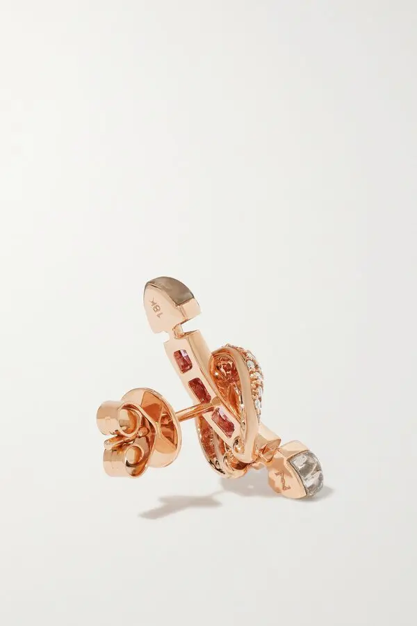 ANANYA Chakra 18-karat Multi-stone Earrings