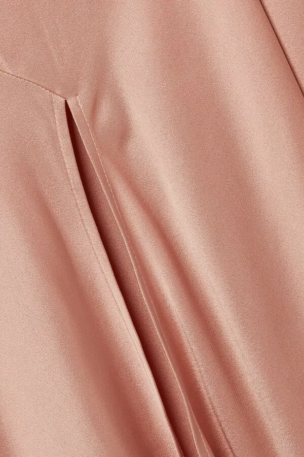 Lapointe Draped Satin Gown
