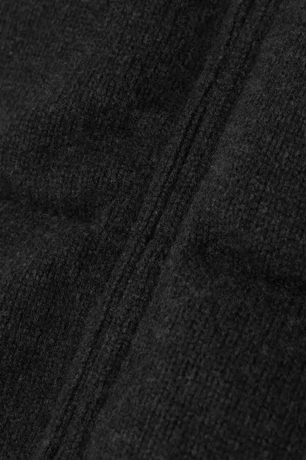 JOSEPH Cropped Quilted Merino Wool Down Jacket