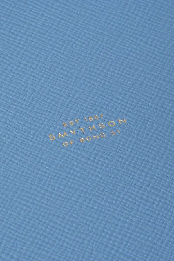 Smythson Panama Large Textured-leather Trinket Tray