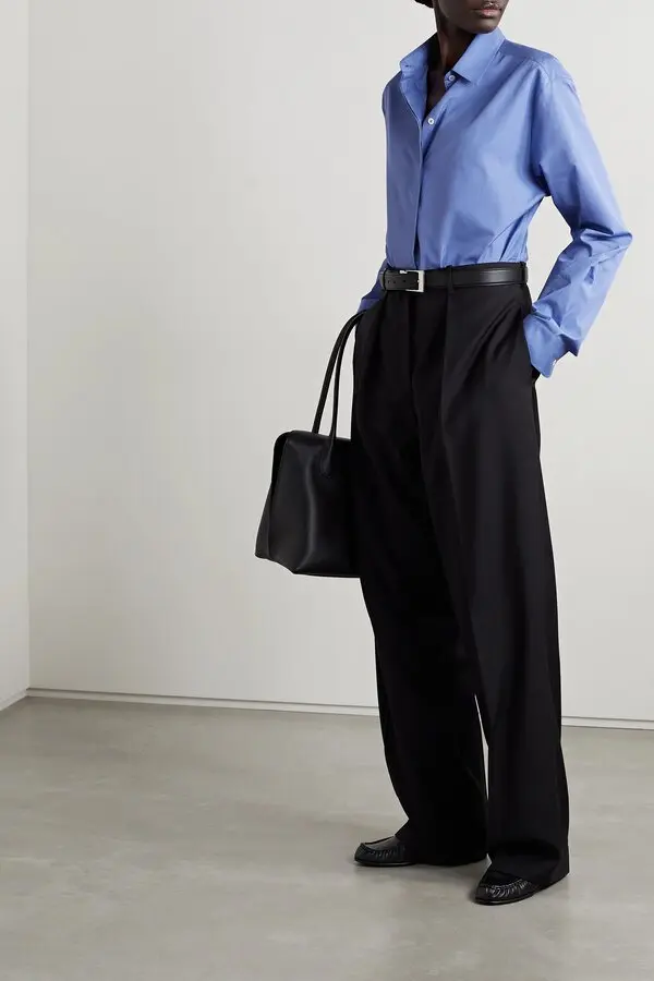 THE ROW Big Sisea Cotton-poplin Shirt