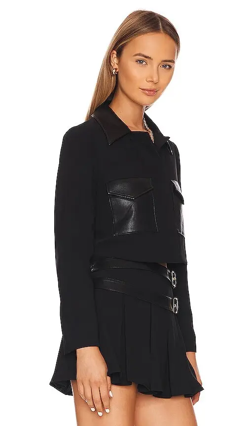 Amanda Uprichard Sanders Jacket - Black