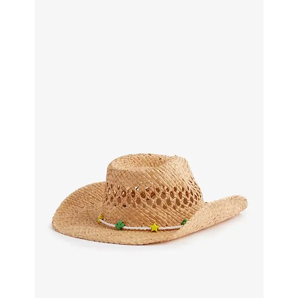 Lack Of Color The Desert Cowboy Straw Cowboy Hat - Natural  display picture 1