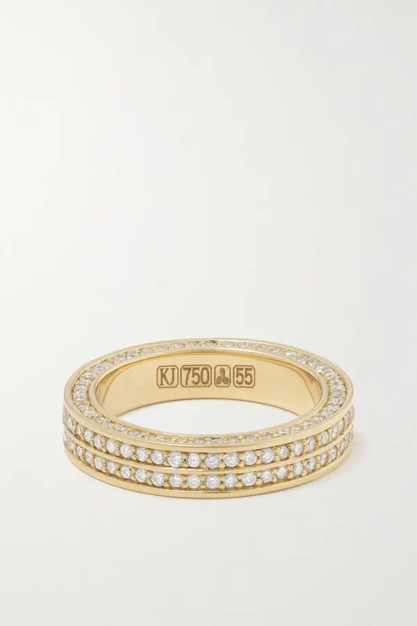 KOLOURS JEWELRY 18-karat Diamond Eternity Ring - Gold