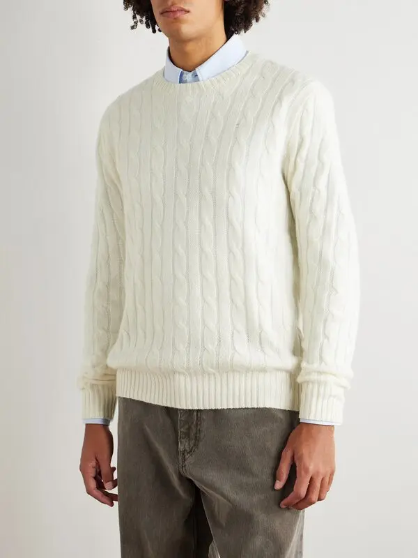 Polo Ralph Lauren Cable-knit Cashmere Sweater
