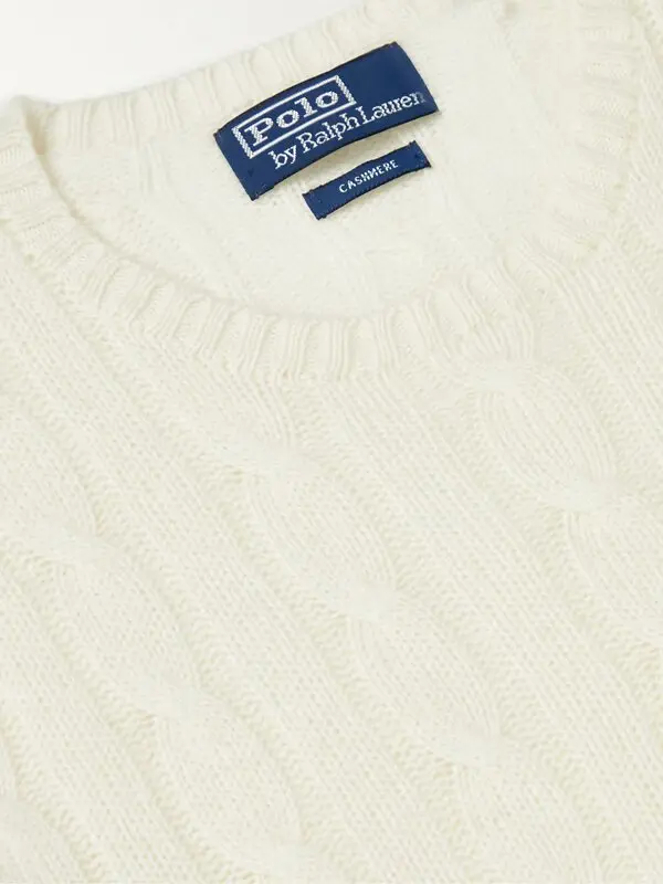 Polo Ralph Lauren Cable-knit Cashmere Sweater