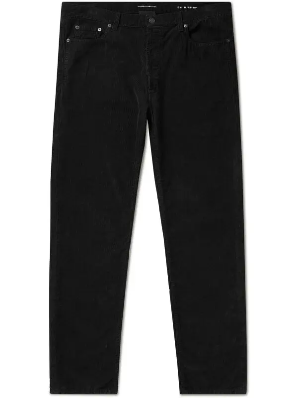 Saint Laurent Slim-fit Cotton-corduroy Trousers
