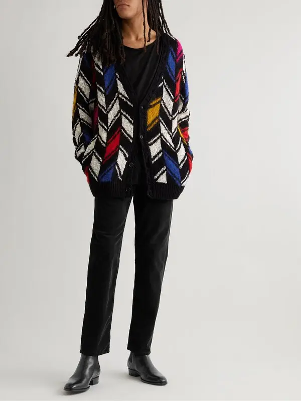 Saint Laurent Slim-fit Cotton-corduroy Trousers
