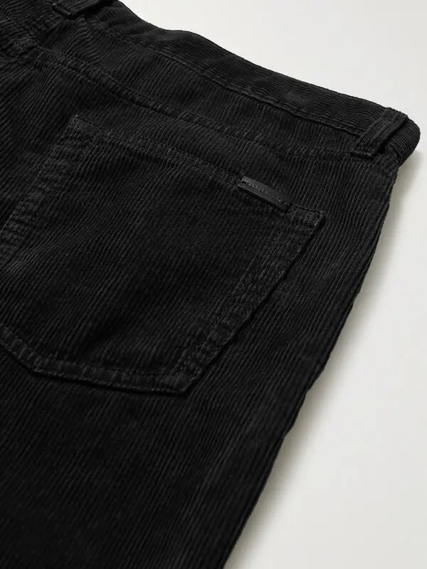 Saint Laurent Slim-fit Cotton-corduroy Trousers