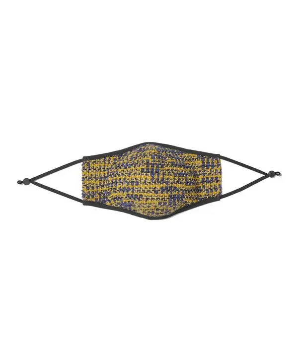 St. John Boucle Fitted Tweed Mask