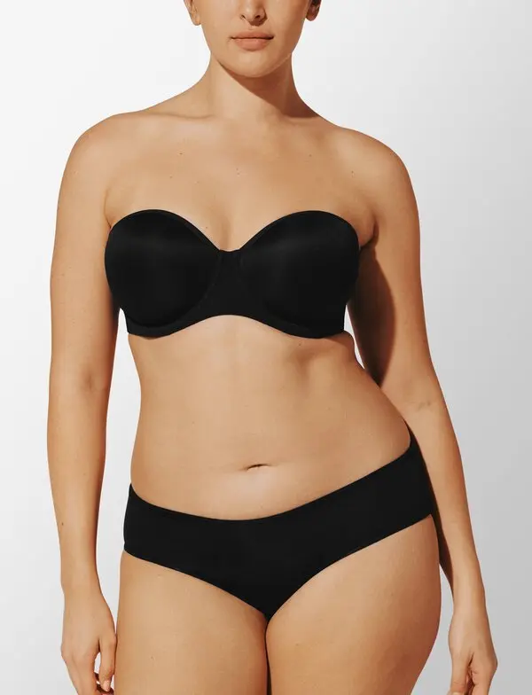THIRDLOVE 24/7® Classic Strapless Bra - Black