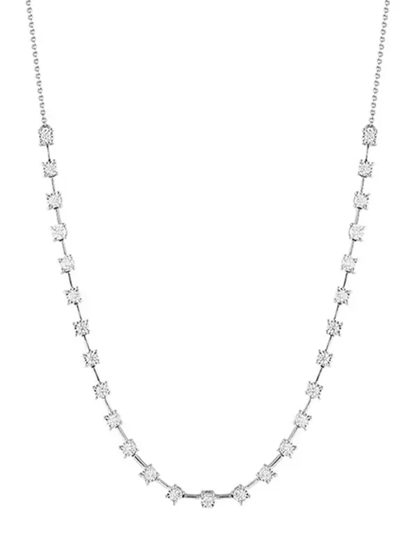 DANA REBECCA DESIGNS Ava Bea Interval Tennis Necklace