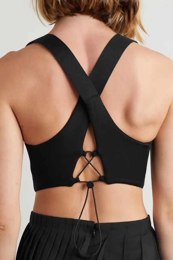 Monse Open-back Bustier Top