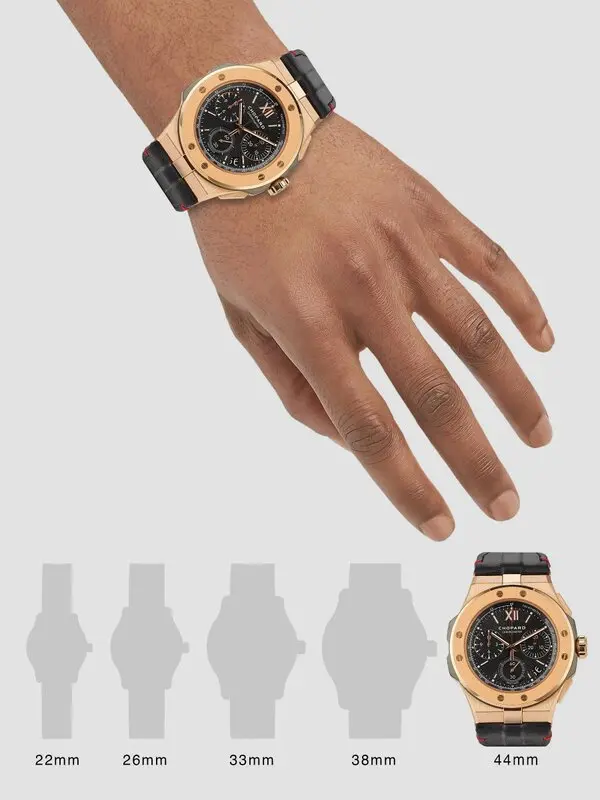 Chopard Alpine Eagle 44mm 18k Rose Gold Chronograph Watch