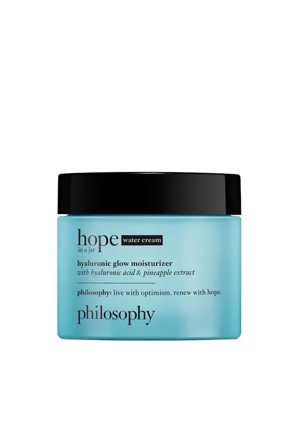 PHILOSOPHY Hope In A Jar Water Cream Hyaluronic Glow Moisturizer - Blue