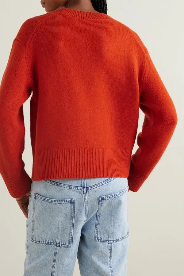 Vince Wool-blend V-neck Sweater