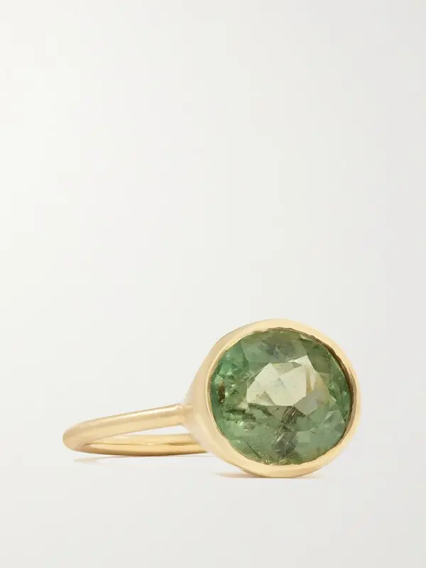 Irene Neuwirth Gemmy Gem 18-karat Tourmaline Ring - Green