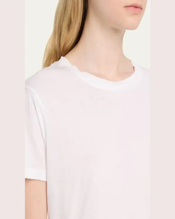 AMO Babe Cropped Tee - White