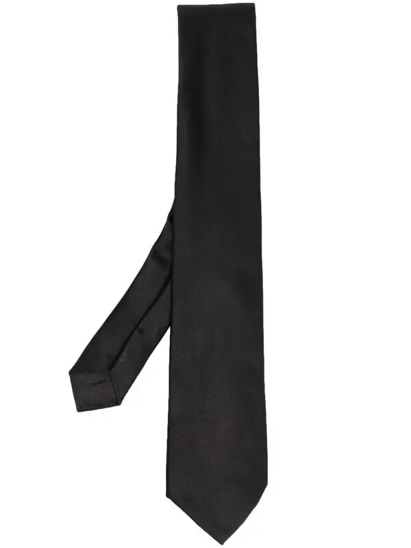 Giorgio Armani Silk Neck Tie - Black