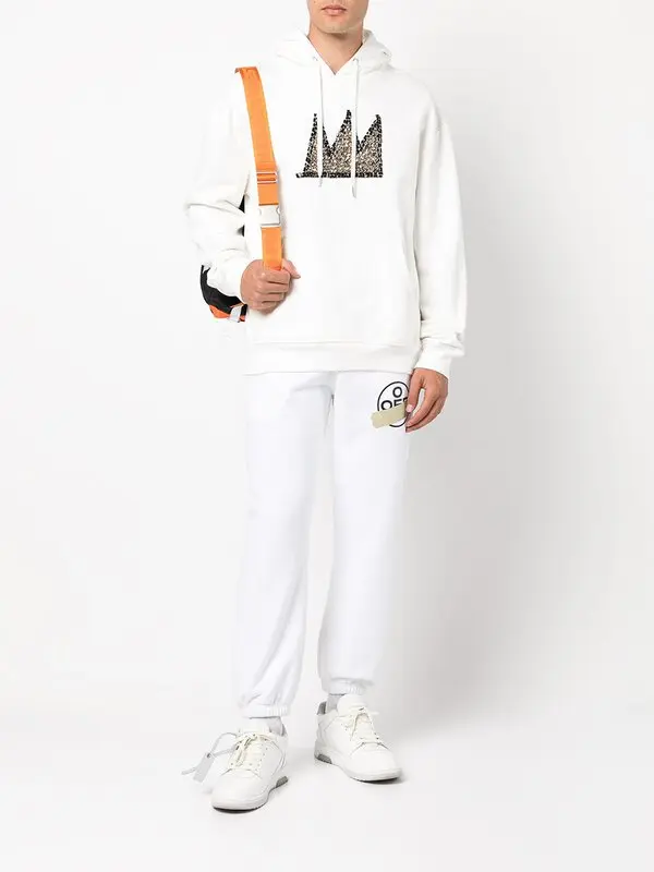GOD'S MASTERFUL CHILDREN All Hail The King Hoodie - White