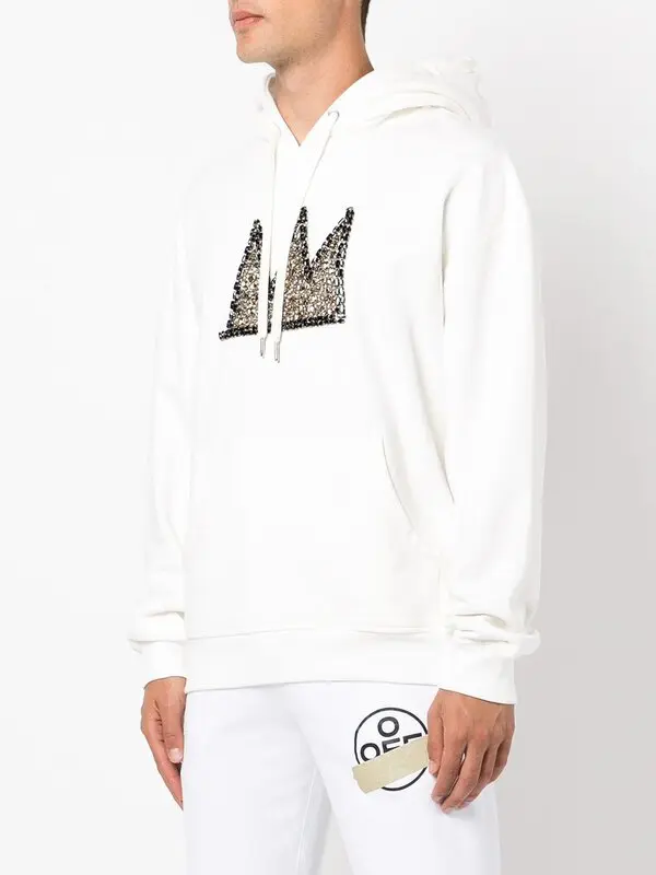 GOD'S MASTERFUL CHILDREN All Hail The King Hoodie - White
