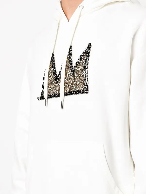 GOD'S MASTERFUL CHILDREN All Hail The King Hoodie - White
