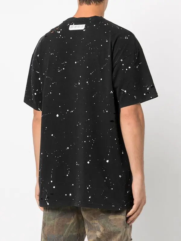 MOSTLY HEARD RARELY SEEN Ge Out Paint-splatter T-shirt
