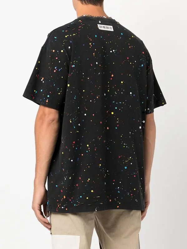 MOSTLY HEARD RARELY SEEN Graphic-print Paint T-shirt