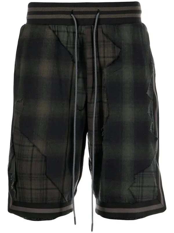 MOSTLY HEARD RARELY SEEN Plaid Basketball Shorts