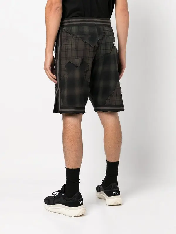 MOSTLY HEARD RARELY SEEN Plaid Basketball Shorts