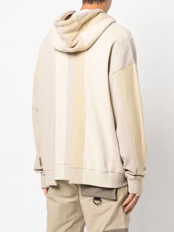 MOSTLY HEARD RARELY SEEN Spliced Text Hoodie