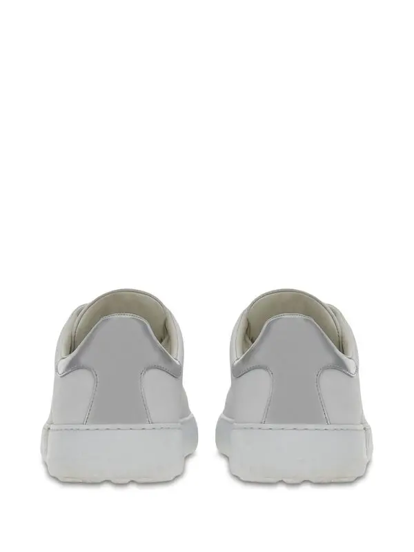 FERRAGAMO Gancini-print Lace-up Sneakers