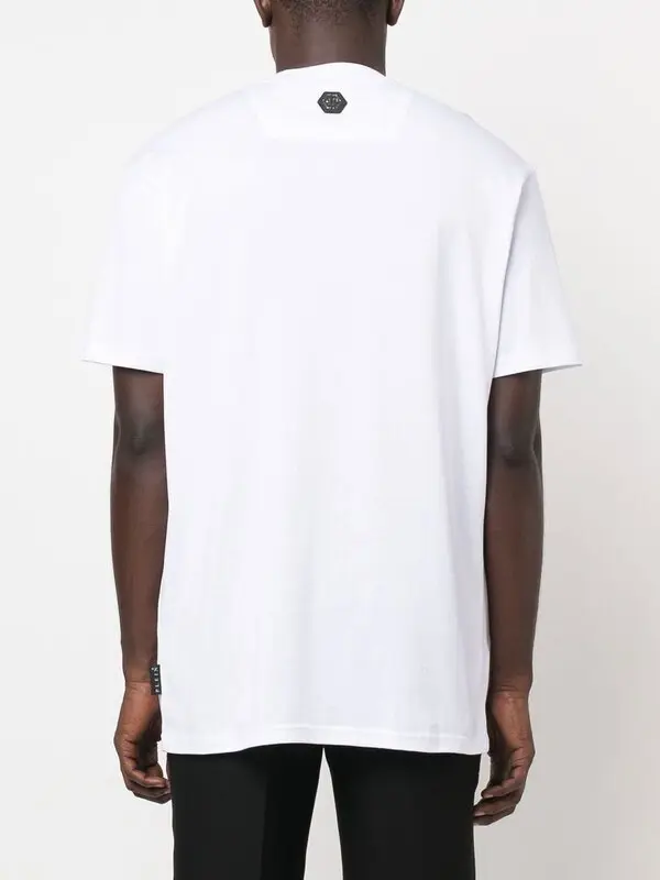 Philipp Plein Skull-print Short-sleeve T-shirt - White